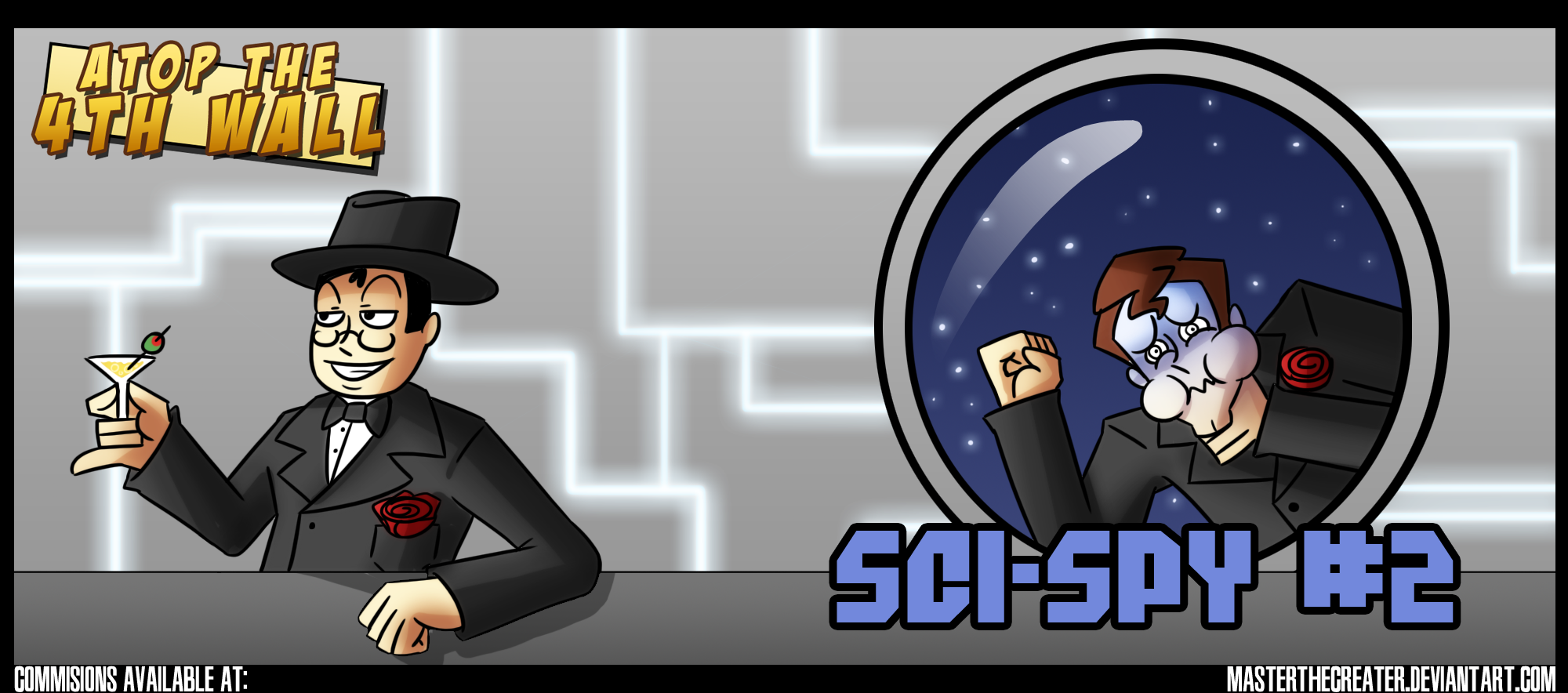 SCI-Spy #2 – Welcome to Atop the Fourth Wall!