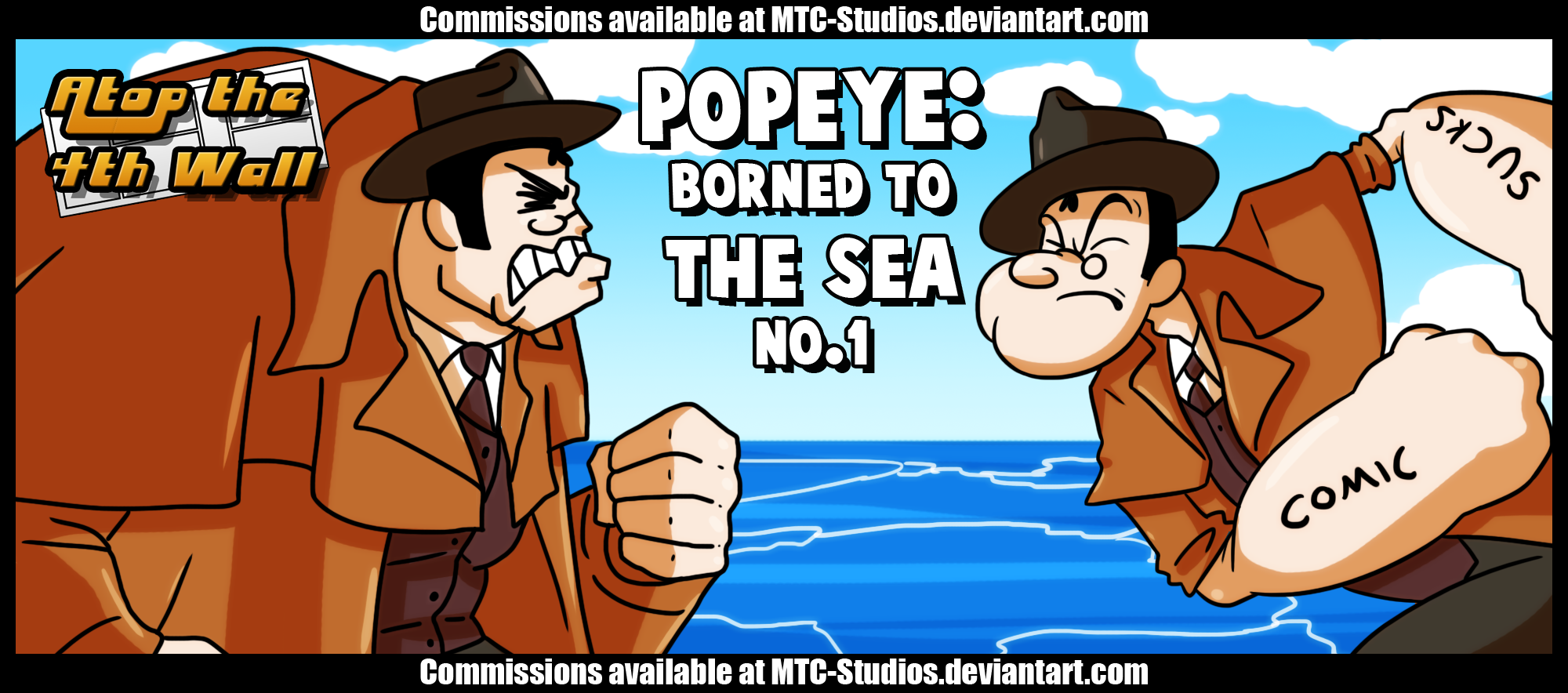 Popeye: Borned to the Sea #1 – Welcome to Atop the Fourth Wall!